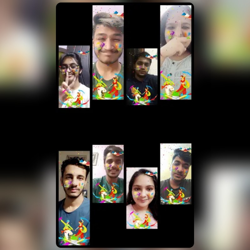 Holi Hai Filter by Utkarsh Goel | Snapchat Lenses