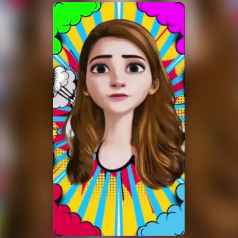 animation face art Lens by Nano RM - Snapchat Lenses and Filters