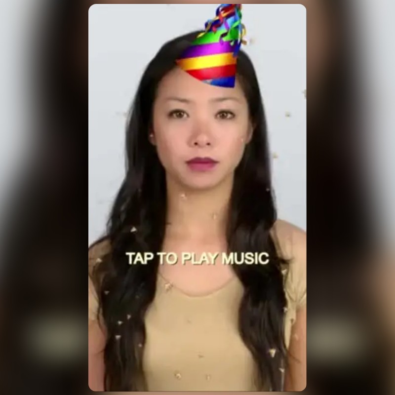 เลนส์ birthday party สร้างโดย michael - เลนส์และฟิลเตอร์ Snapchat