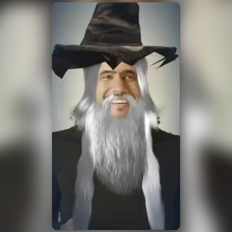 Wizard The Grey Filter by Jonah Cohn | Snapchat Lenses