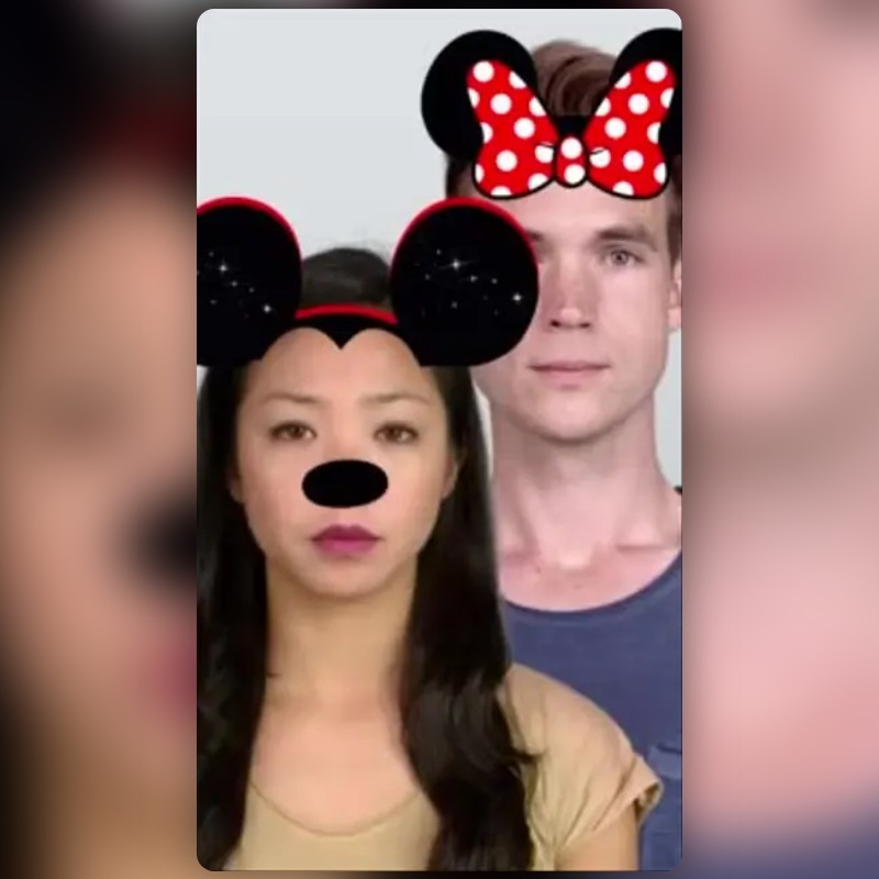 11MINNIE MICKEY Filter by Funnypics Gt | Snapchat Lenses