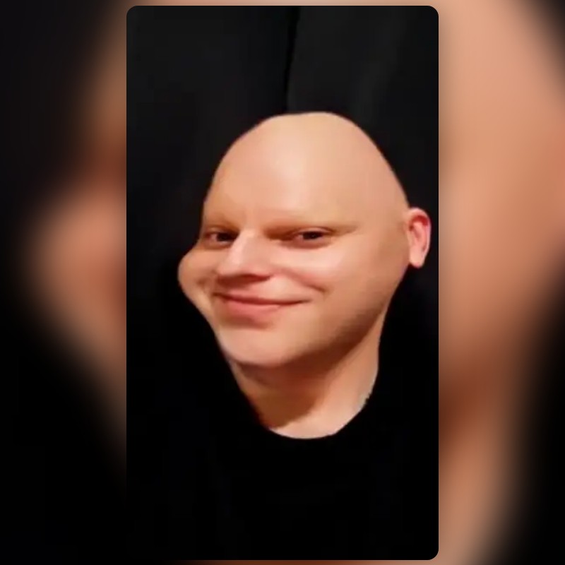 be bald Lens by PHOTOXMAX - Snapchat Lenses and Filters