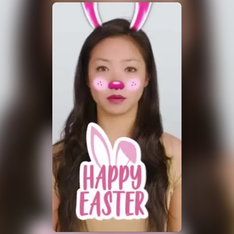 Easter Bunny Filter by SoFunny Vidz | Snapchat Lenses