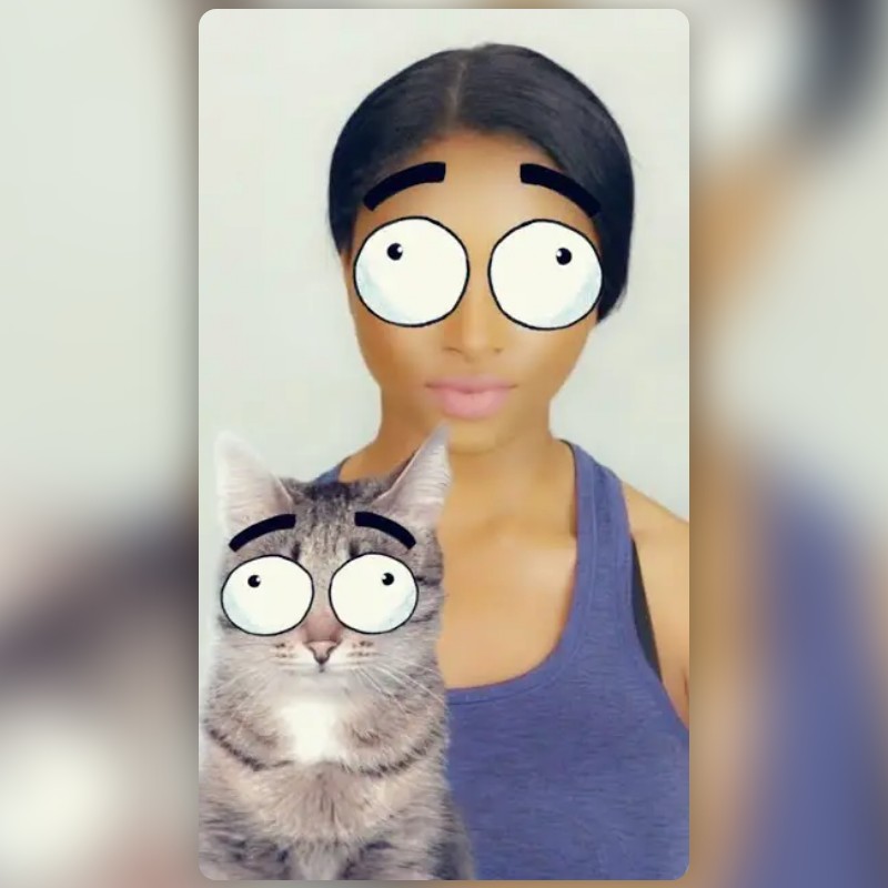 Pop-Up Eyes Lens by Snapchat - Snapchat Lenses and Filters