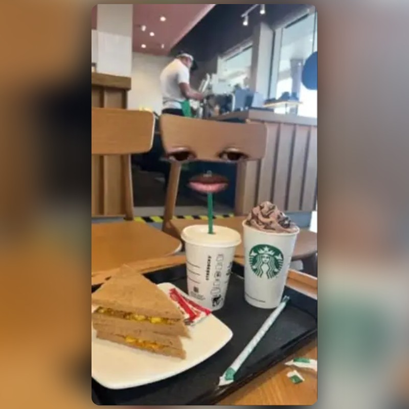 Starbucks coffee Filter by Vaibhav Jaiswal⚜️ | Snapchat Lenses