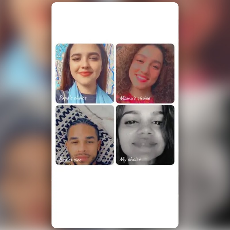 Everyone's Choices Filter by Snapchat | Snapchat Lenses