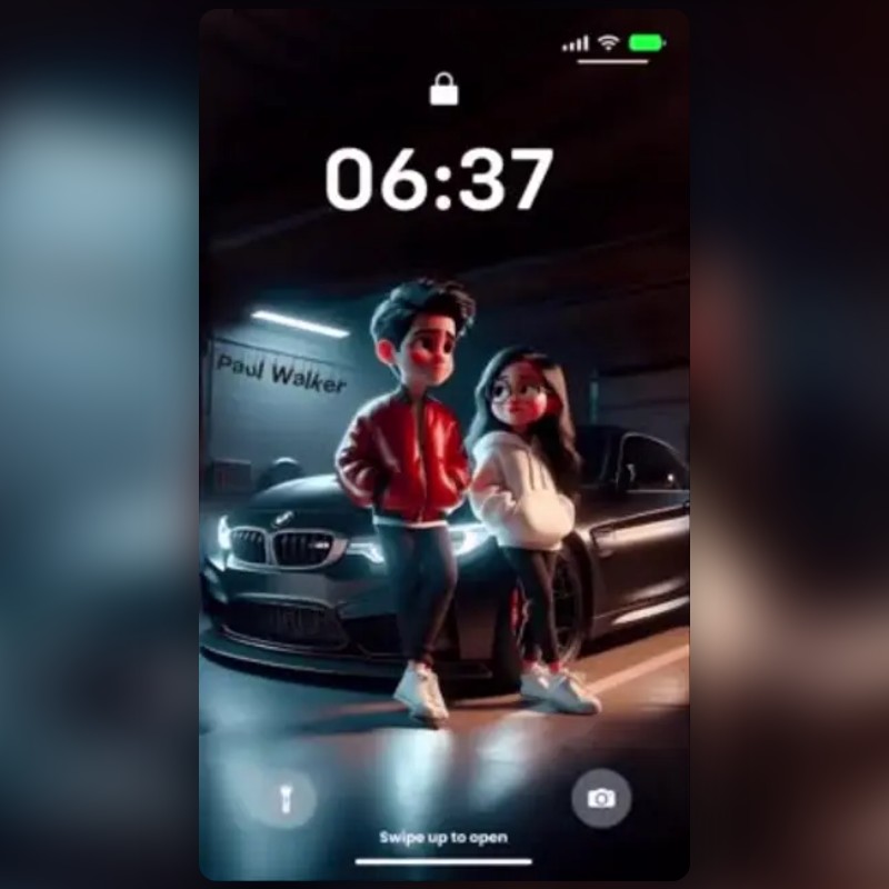 Couple Lock Screen Filter by Mistake World 🌎 | Snapchat Lenses