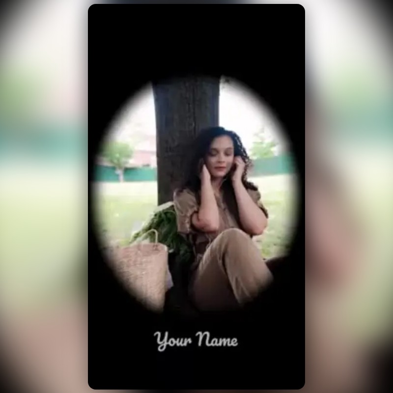 fisheye with name Lens by Meraj Anwar - Snapchat Lenses and Filters