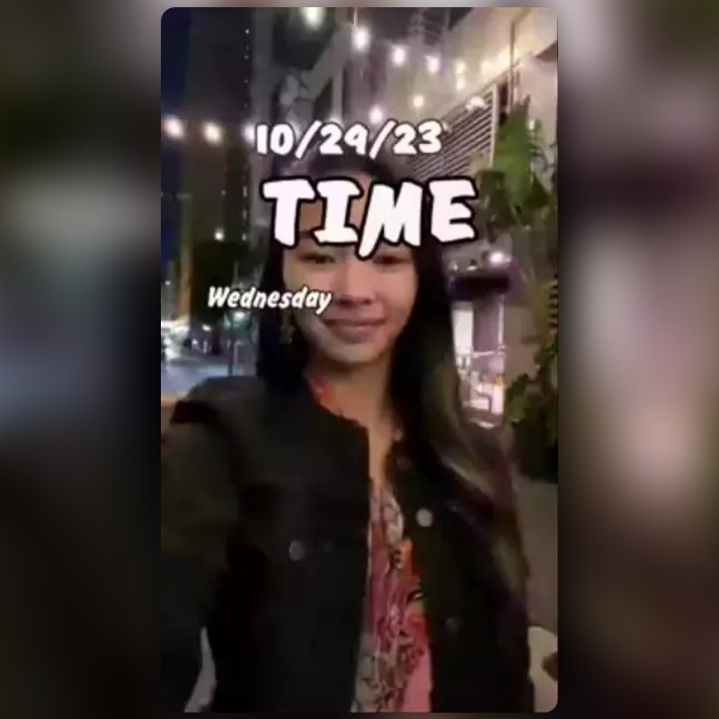 Day and Time Lens by AKANSHA SINGH (HARPAL REPORT) - Snapchat Lenses and Filters