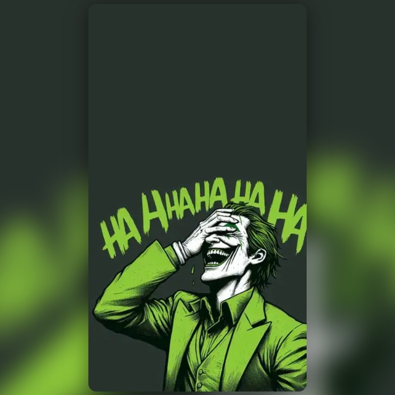 Joker Time Lens by Araan Sheikh - Snapchat Lenses and Filters