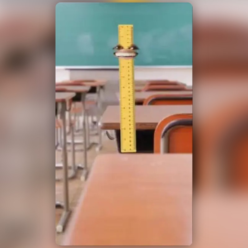 Ruler Head Filter by Afu🌱 | Snapchat Lenses