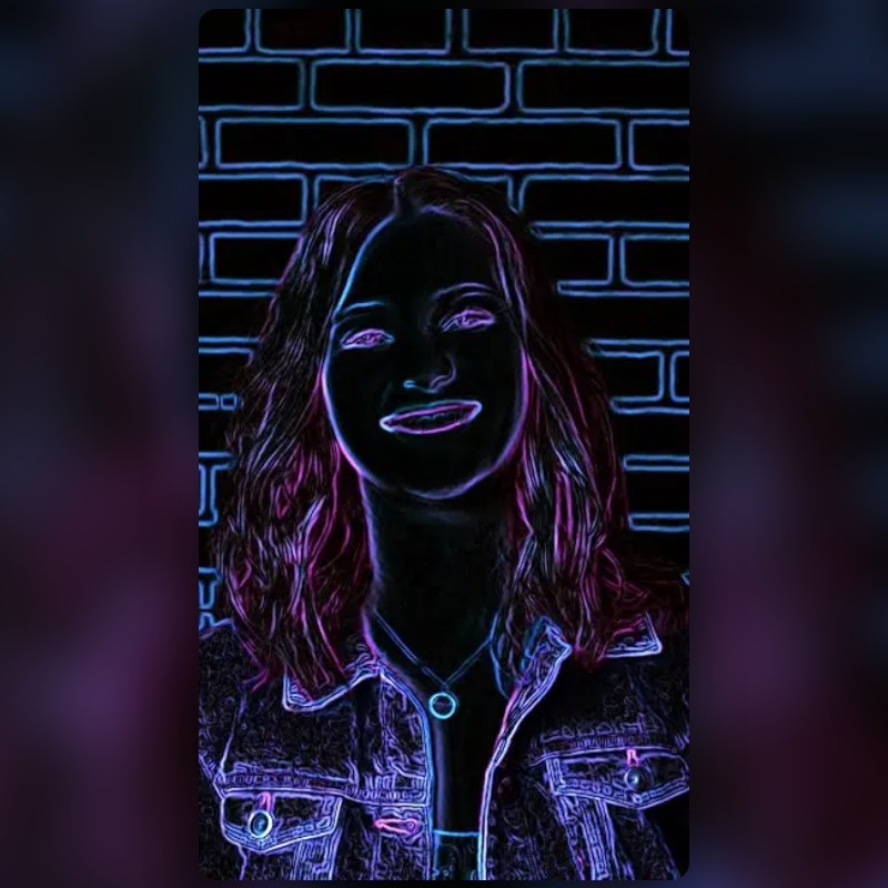 Neon Night Filter by Snapchat | Snapchat Lenses