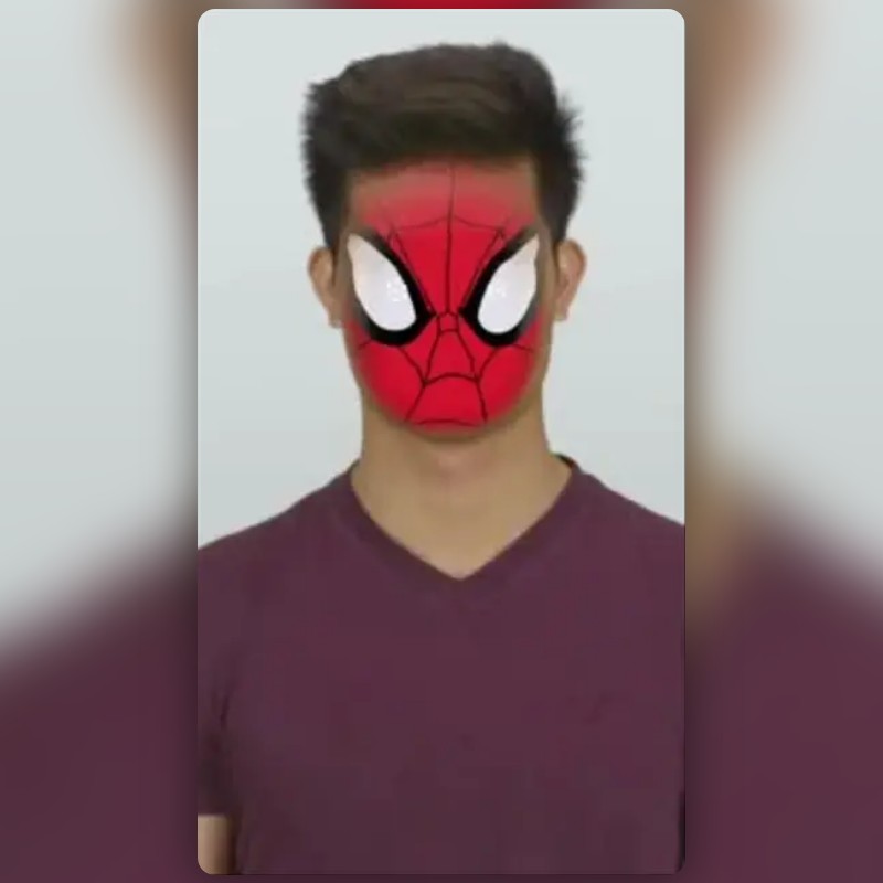 Broken Spiderman Lens by Fred - Snapchat Lenses and Filters
