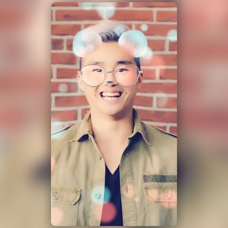 Fuzzy Teddy Lens by Snapchat - Snapchat Lenses and Filters