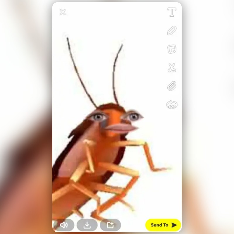 Funny Roach Filter by Mc Aroni | Snapchat Lenses