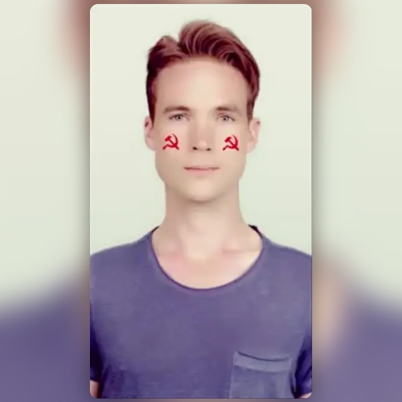 Hammer and Sickle Lens by Skyler Voyles - Snapchat Lenses and Filters