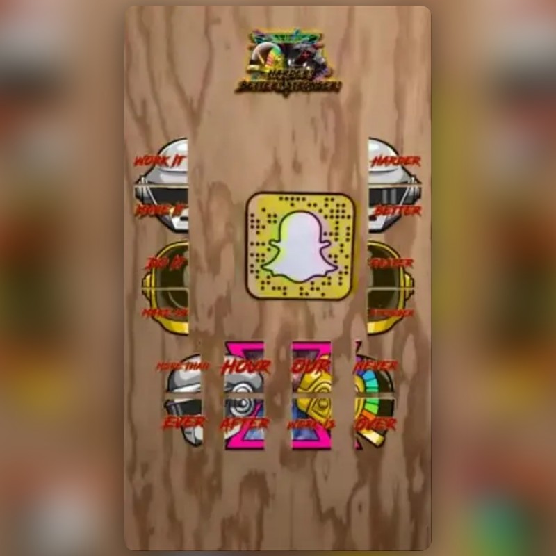 Daft Punk Filter by Mr Sharky TV | Snapchat Lenses