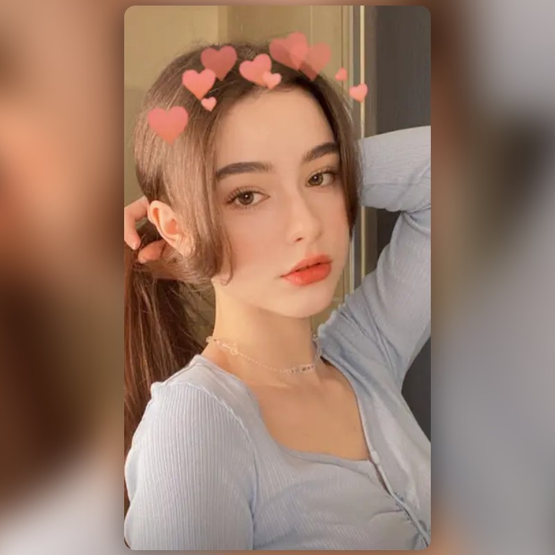 I love peach Lens by Amanda🦋🧿 - Snapchat Lenses and Filters