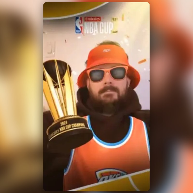 NBA Cup v2 Filter by NBA | Snapchat Lenses