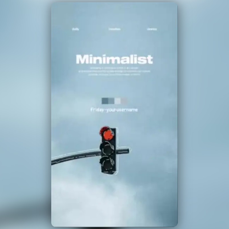 Minimalist Sky Blu Filter by Shouri Under25 | Snapchat Lenses