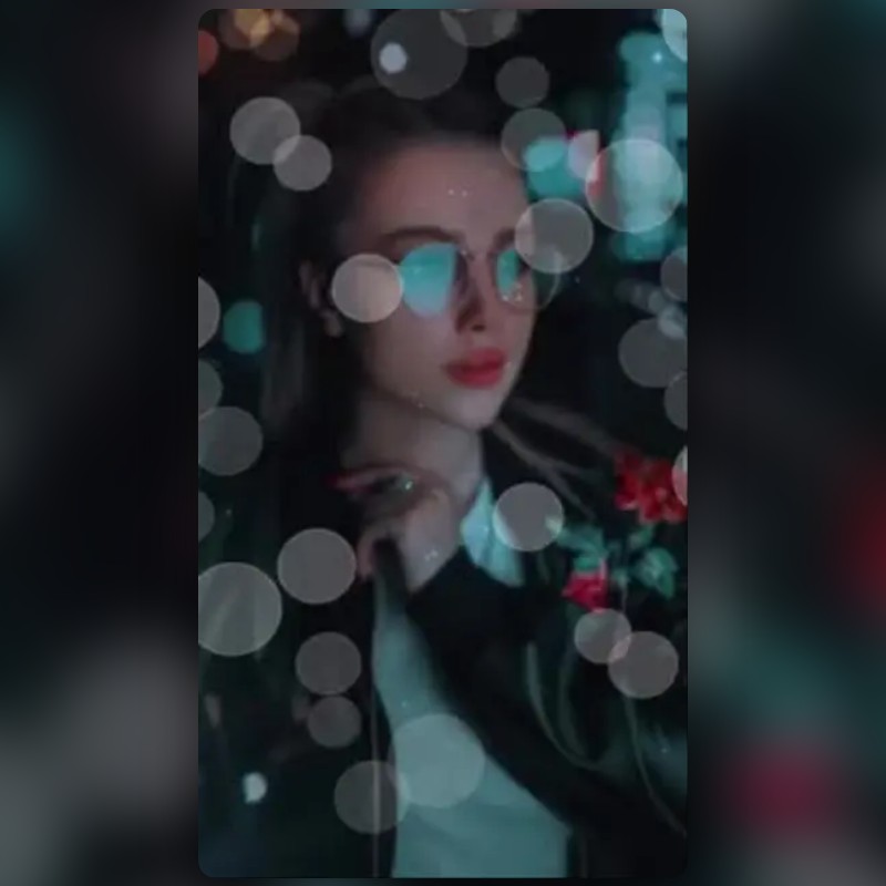 Night Mood Bokeh Filter by Sunny Bahadurpuria🎥 | Snapchat Lenses