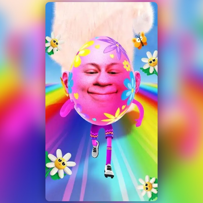 Running Egg Lens by Snapchat - Snapchat Lenses and Filters