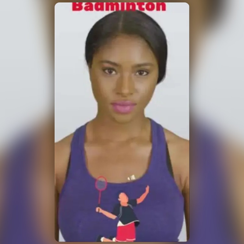 Badminton Lens By Ger👻😻👄🐥🌈 Snapchat Lenses And Filters