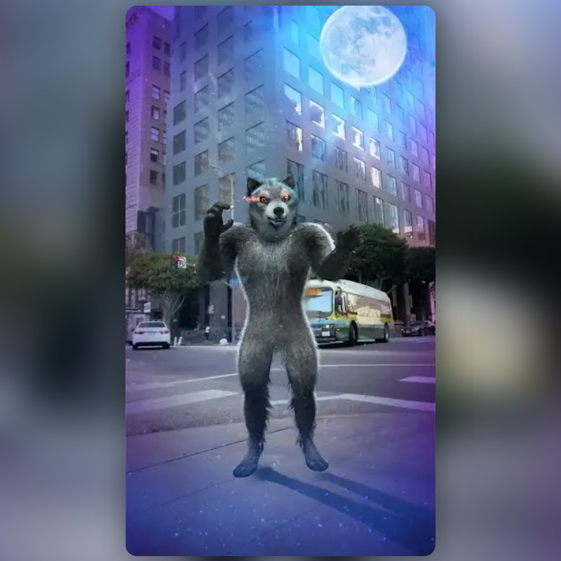 Werewolf Lens by Snapchat - Snapchat Lenses and Filters