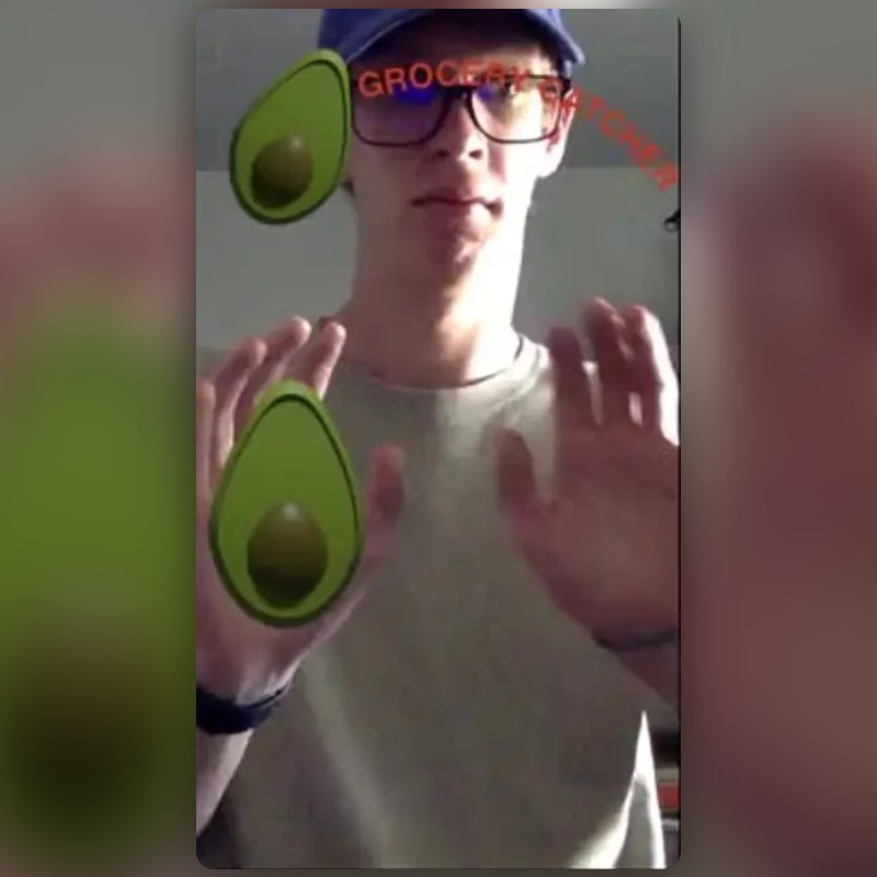 GC Avocado Lens by Jake Borg - Snapchat Lenses and Filters