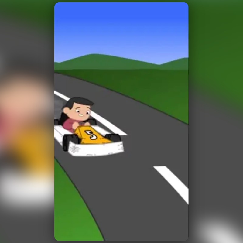 CAT RACE LENS Filter by Goa Filters | Snapchat Lenses