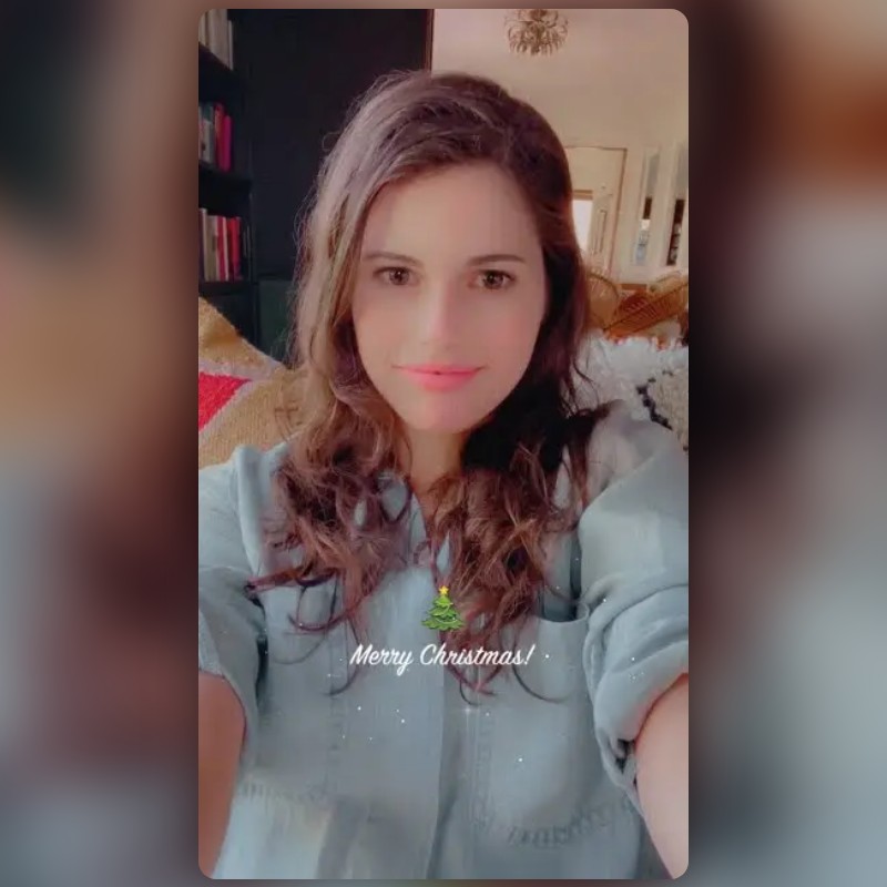 Merry Christmas 🎄 Lens by Snapchat - Snapchat Lenses and Filters