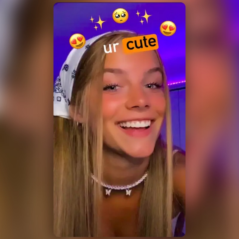 ur cute Lens by Alex Ficarrotta - Snapchat Lenses and Filters