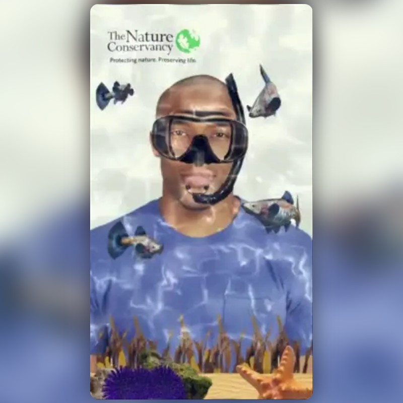 TNC Kelp Forest Filter by Nature Conservancy | Snapchat Lenses