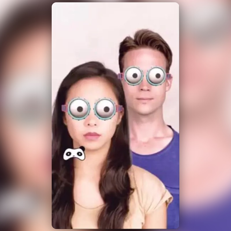 Minions Glasses Lens By Amrinder Matharu Snapchat Lenses And Filters