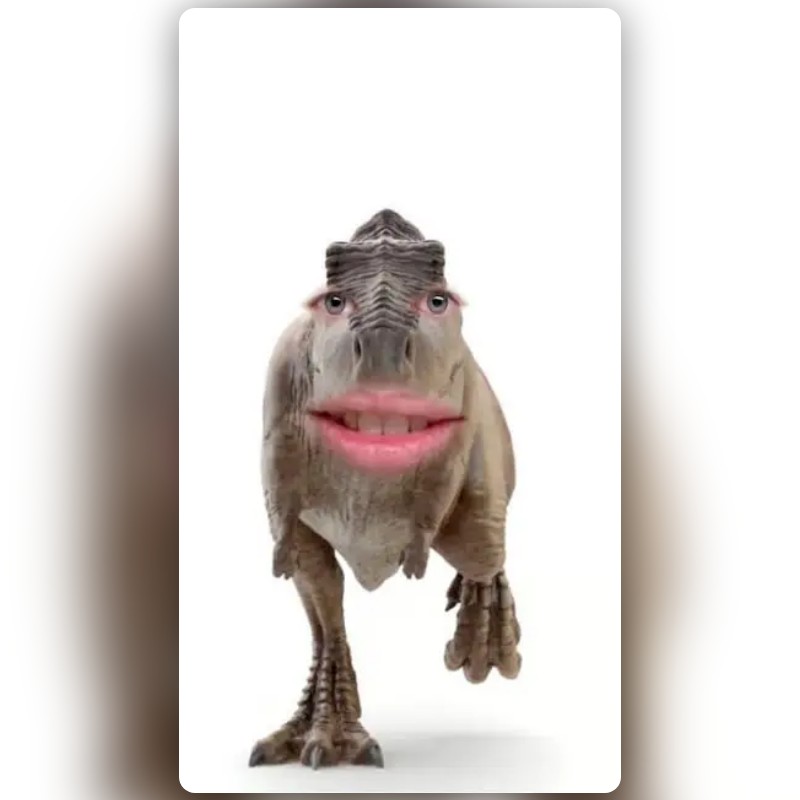 Dinosaur Running Filter by Snapchat | Snapchat Lenses