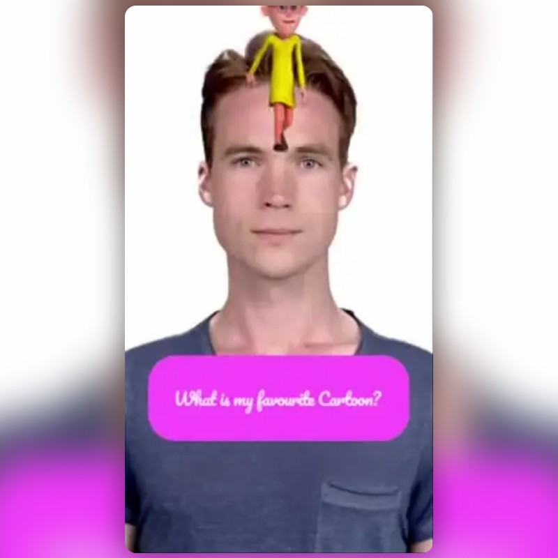 Favourite cartoon Lens by Shubham Kumar Bittu - Snapchat Lenses and Filters