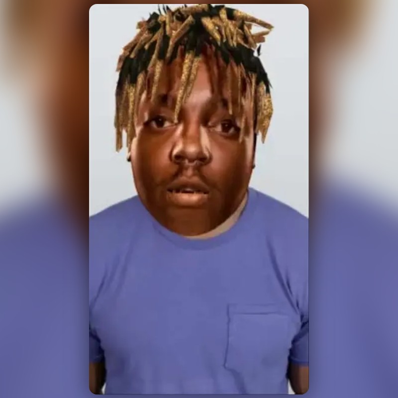 Juice WRLD Lens by 𝙕𝙖𝙣𝙚𝘽𝙪𝙧𝙠𝙤⭑ - Snapchat Lenses and Filters