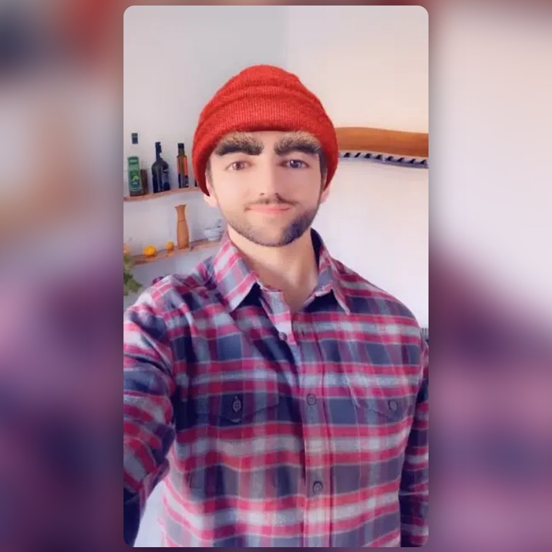 Red Hat Filter by Snapchat | Snapchat Lenses