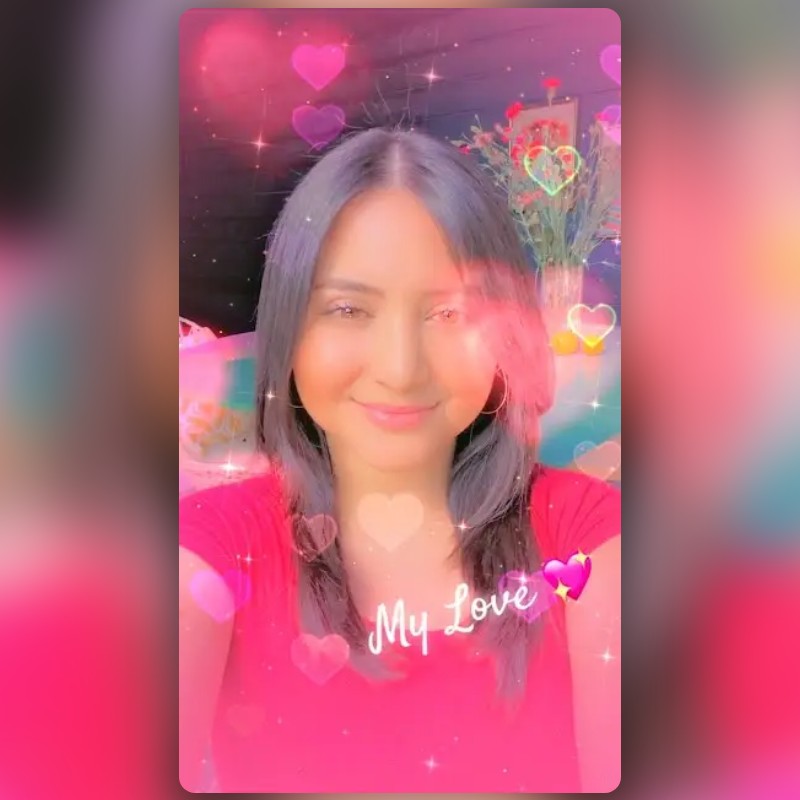 My Love Lens by Snapchat - Snapchat Lenses and Filters