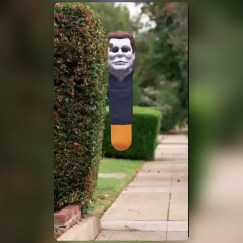 Michael Myers Puff Filter by Phil Walton | Snapchat Lenses