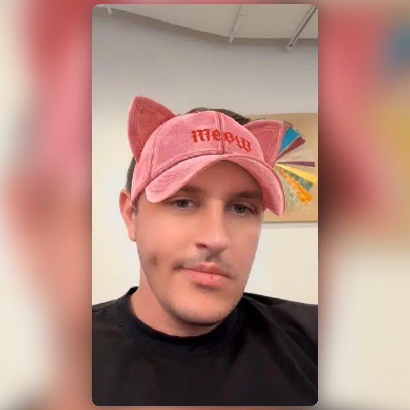 Kitty Cap Lens by Snapchat - Snapchat Lenses and Filters