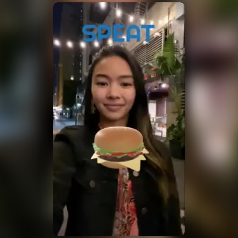 Big Tasty Bacon Filter by SPEAT | Snapchat Lenses