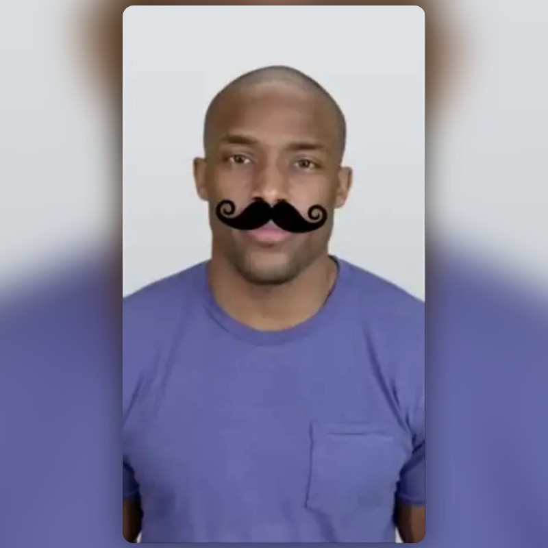 Mustache Lens by Under 25 MSU - Snapchat Lenses and Filters