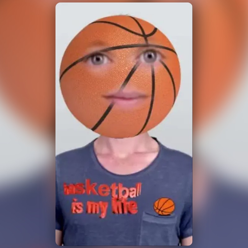 Basketball face Filter by Amanda🦋🍉 | Snapchat Lenses