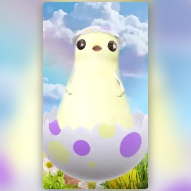 Easter Baby Chick Filter by Phil Walton | Snapchat Lenses