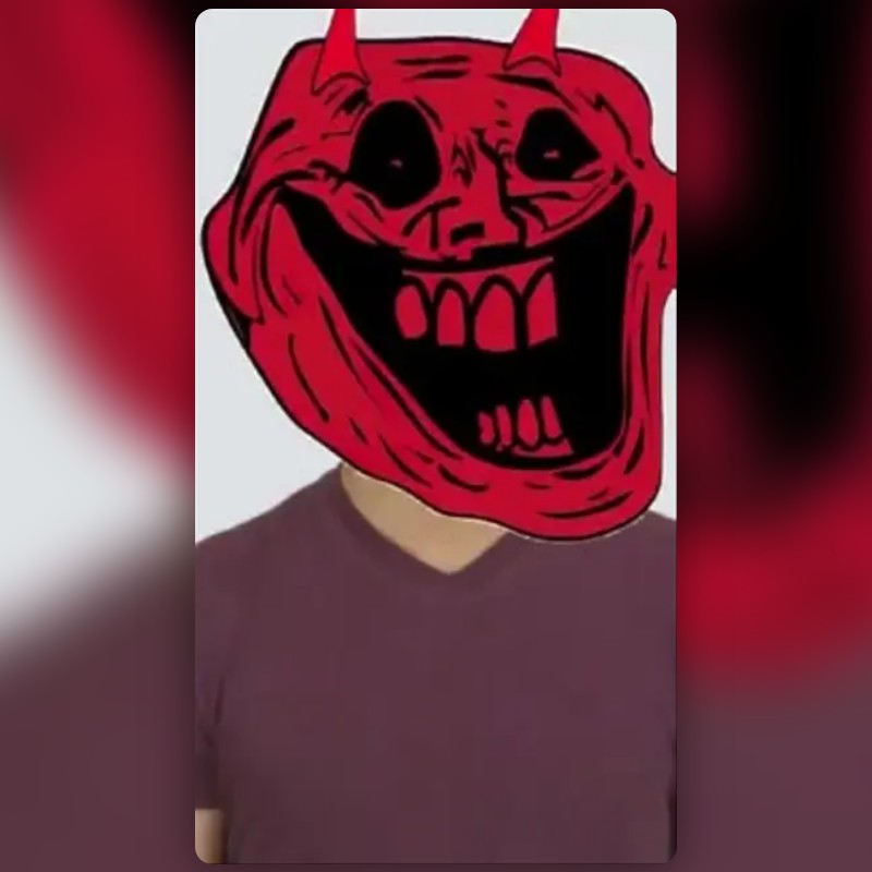 Red Troll face Filter by Kunal Kapoor | Snapchat Lenses