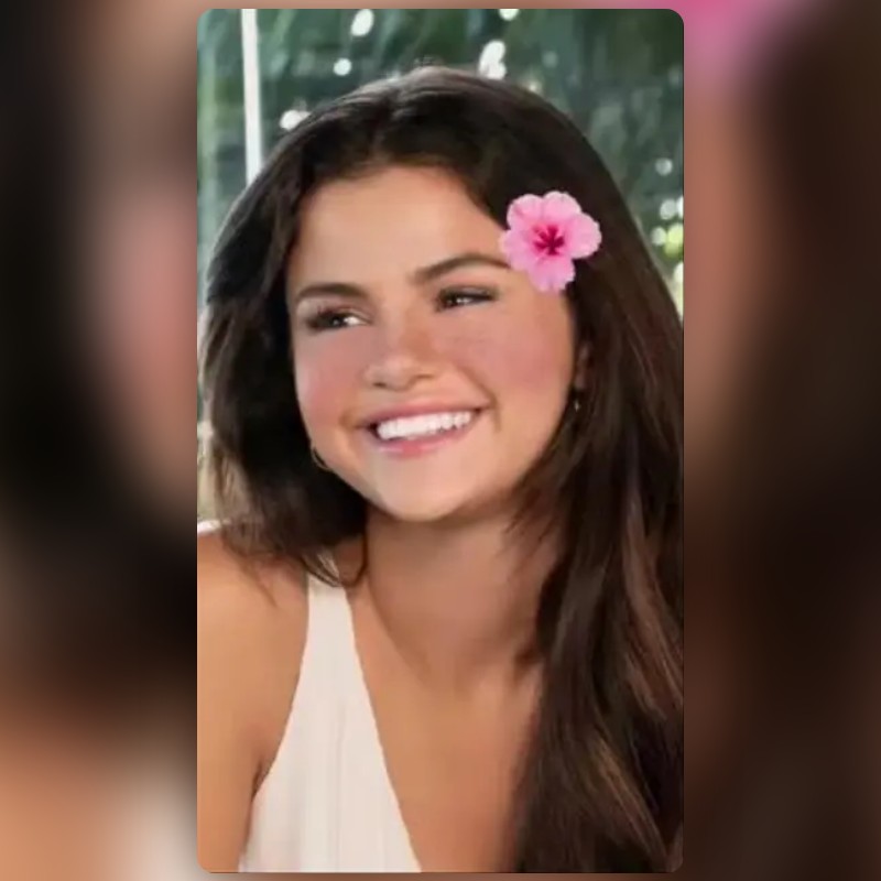 Hibiscus Flower Lens by 🪐 - Snapchat Lenses and Filters