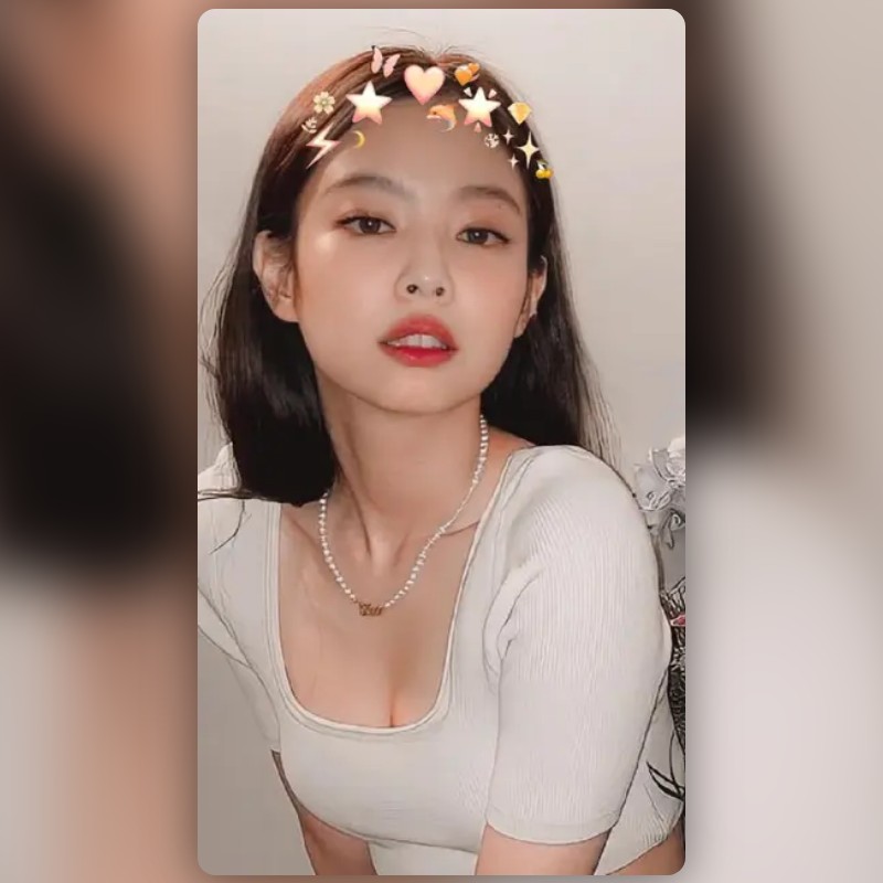 peach and love Lens by izaa - Snapchat Lenses and Filters