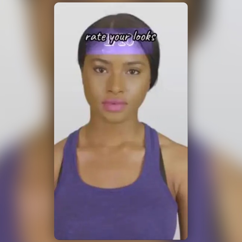 rate your looks Filter by Mllat Shaban📱 | Snapchat Lenses