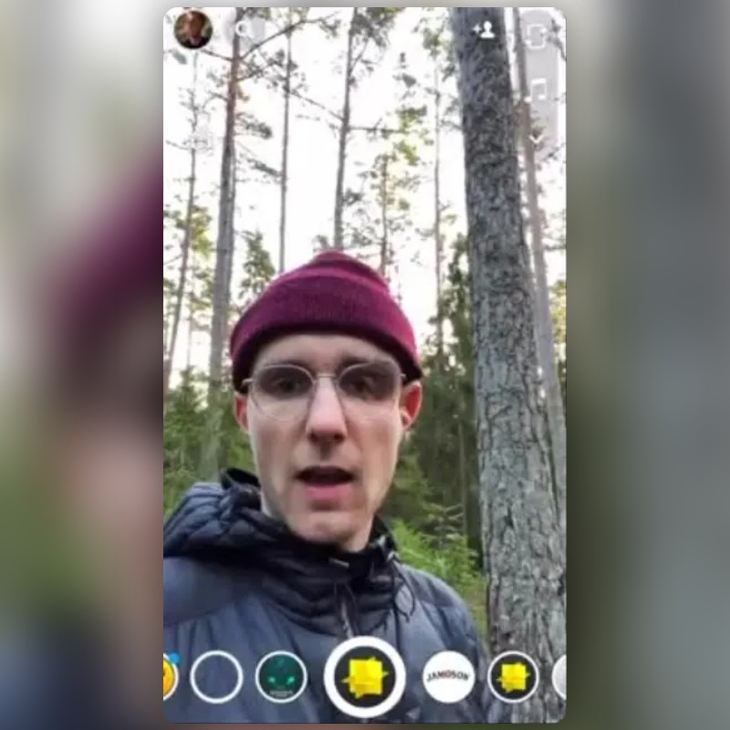 Hidden Dimension Lens by Dane Christensen - Snapchat Lenses and Filters